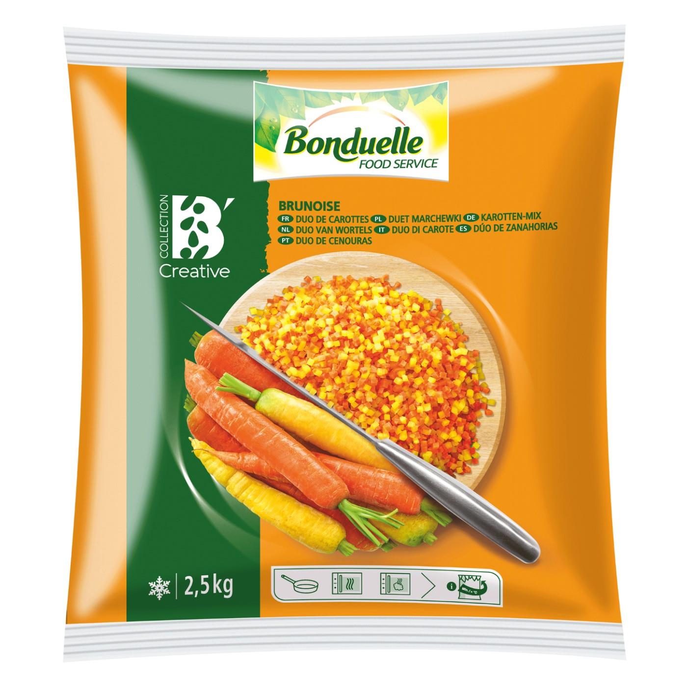 Morkos BONDUELLE "Brunoise" pjaustymo, 2,5kg | ePromo