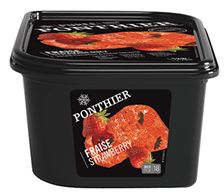 Strawberry puree PONTHIER frozen, 1kg | ePromo