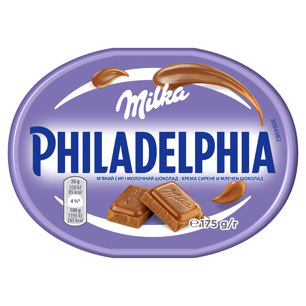 Cream cheese mix PHILADELPHIA Milka, 175g | ePromo