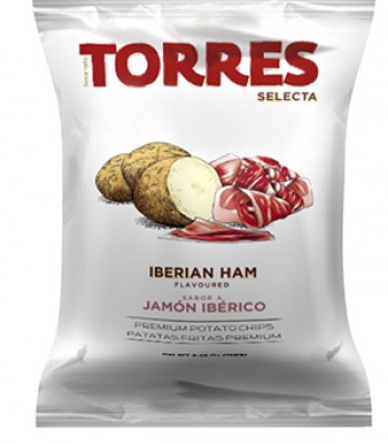 Potato chips TORRES, Iberian ham taste, 150 g. | ePromo