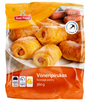Wiener pie, EESTI PAGAR, XL, 20pcs 1,2kg | ePromo