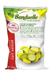 Frozen duo of green and yellow courgettes BONDUELLE, 2,5kg | ePromo