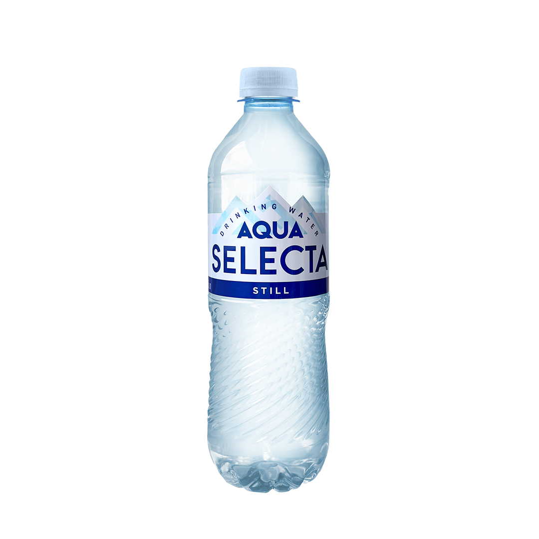 Drinking water AQUA Selecta, still, 0,5 l | ePromo