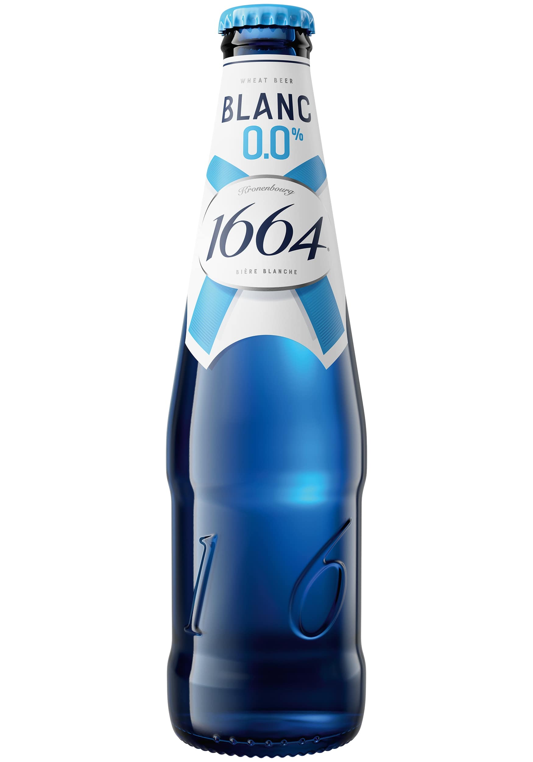 Non-alcoholic beer KRONENBOURG 1664 Blanc, 0,0 %, 0,33 l, bottle | ePromo