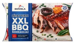 Lēni vārītas cūkgaļas ribiņas, BBQ mērcē, XXL, 900g | ePromo