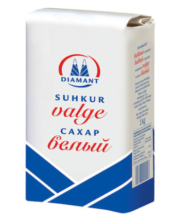 Suhkur DIAMANT valge, 1 kg | ePromo