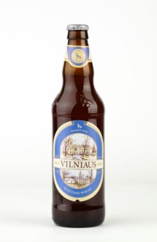 Alus VILNIAUS, kvietinis, 5,0%, 0,5 l, butelis D | ePromo