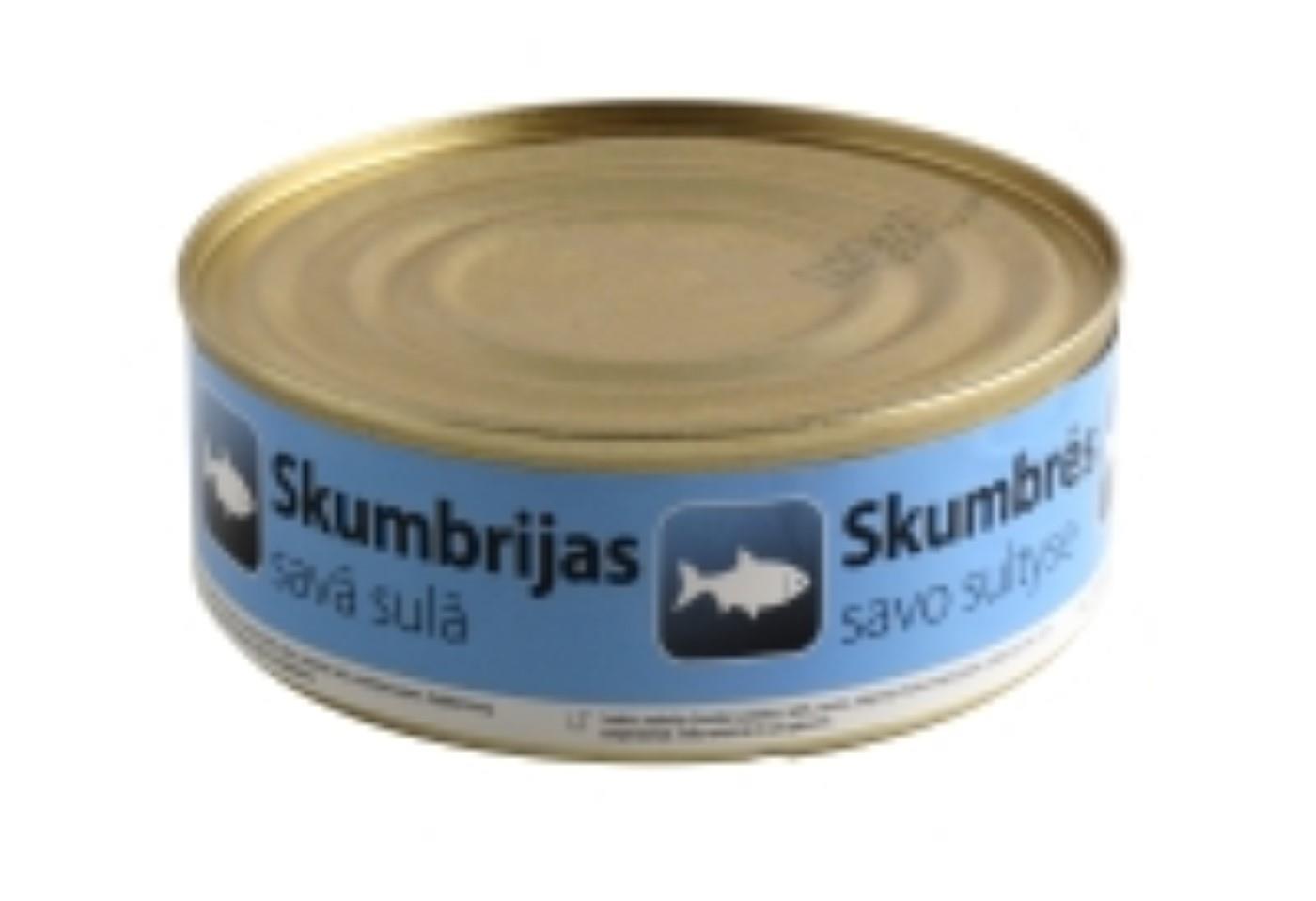 Skumbrė savo sultyse, 240 g | ePromo