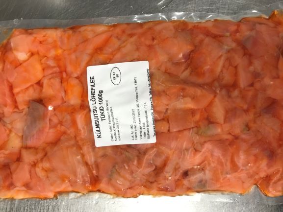 Cold smoked salmon fillet pieces 1kg (frozen) | ePromo