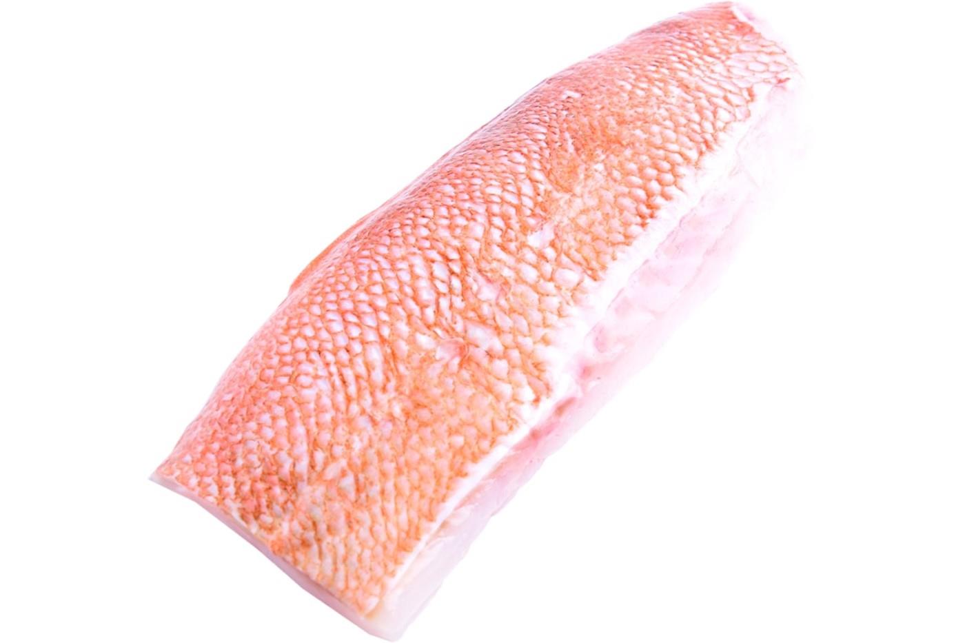 Frozen redfish fillet, skin on, scaled, 10% glaze, 170-230, 5 kg | ePromo